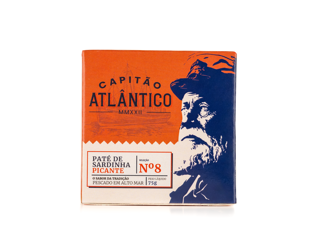 Captain Atlântico Spicy Sardine Pate 75g – Iportwine.com