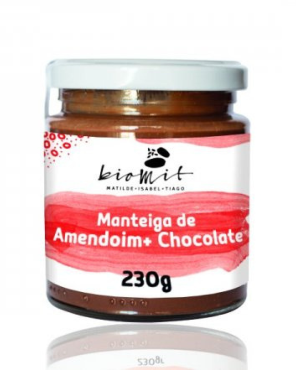 Manteiga de Amendoim e Chocolate Biomit 230g – Iportwine.com