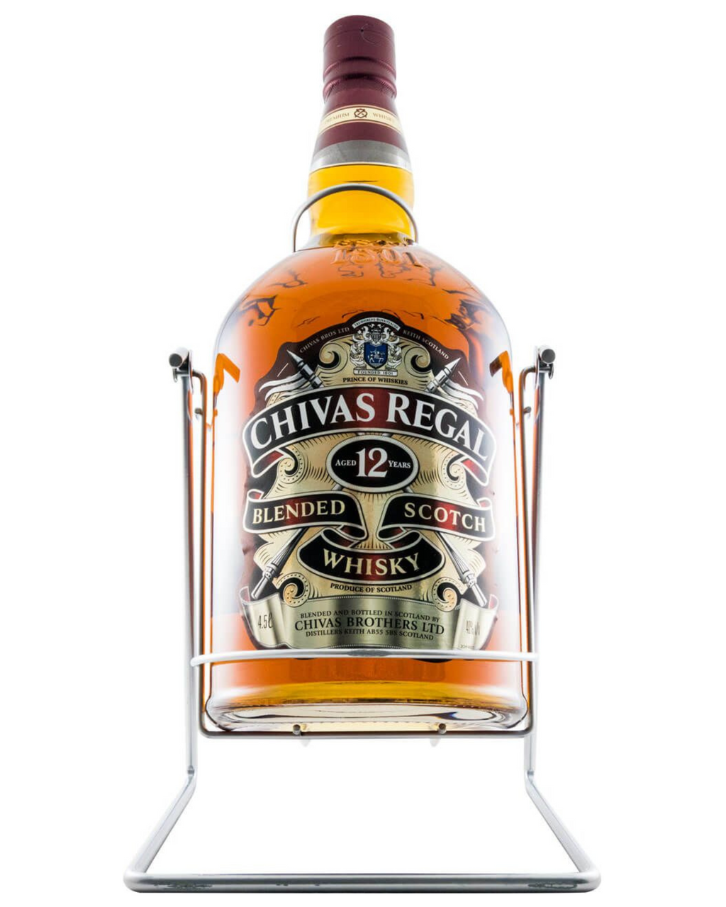 Whisky Chivas Regal Balancelle 12 Anos Cradle 4,5L – Iportwine.com