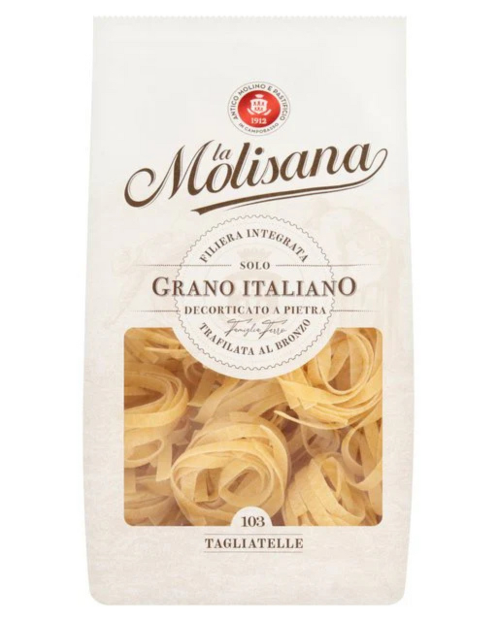 Italian Pasta Tagliatelle La Molisana 500g – Iportwine.com